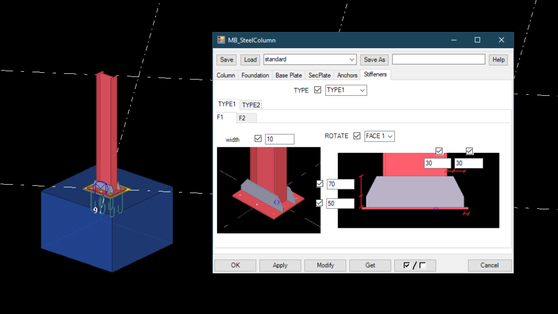 MB Column | Tekla